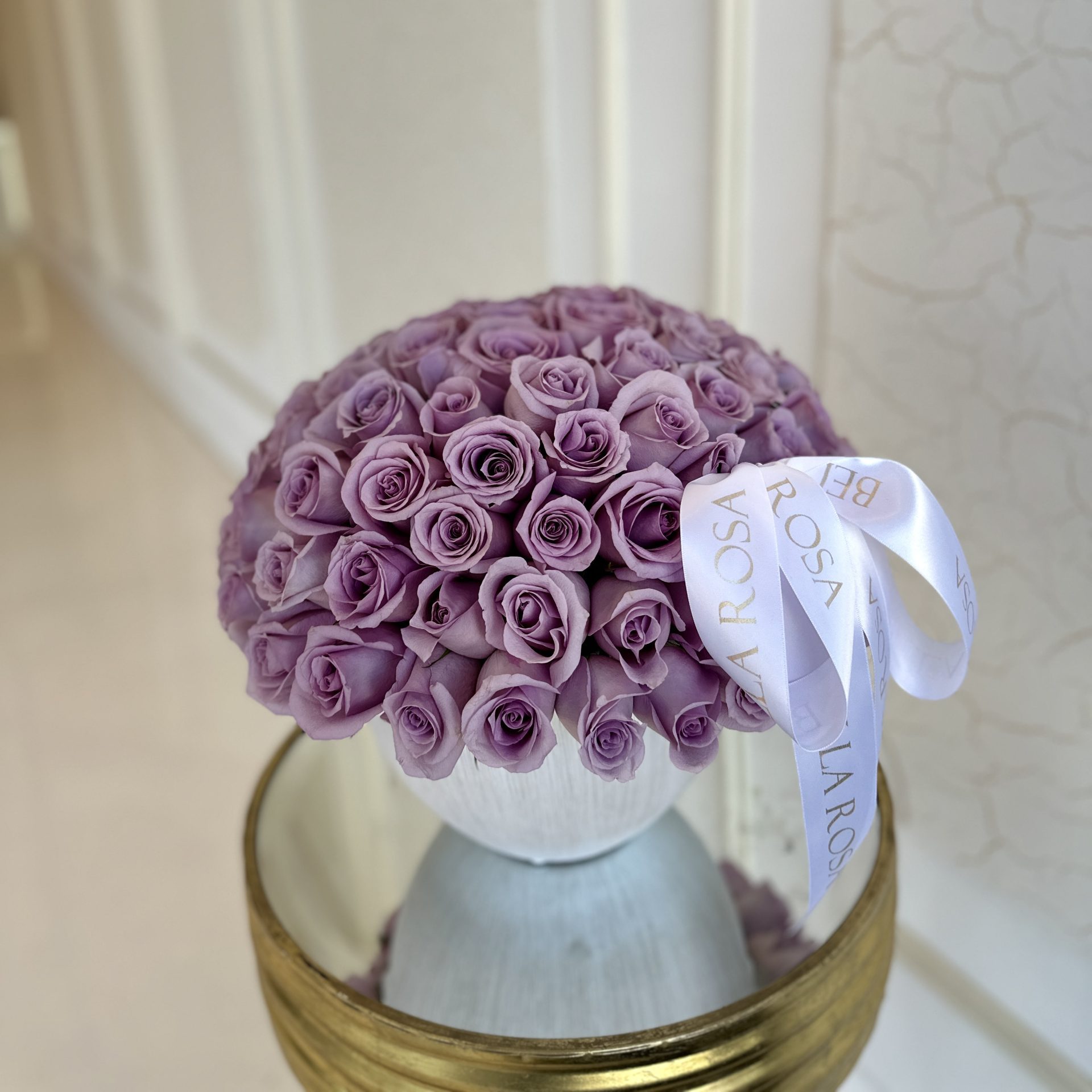 100 Lavender Roses – Bella Rosa Flowers